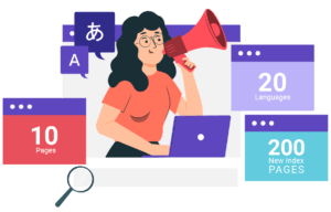PHP and JS automatic translation script with cloud AI