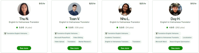 How to translate a website from English to Vietnamese