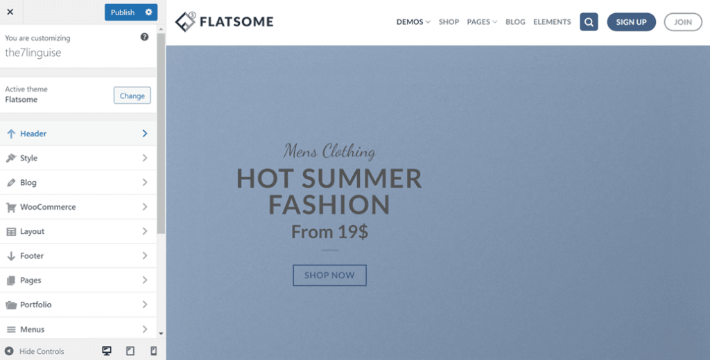 How to make Flatsome multilingual with & content translation