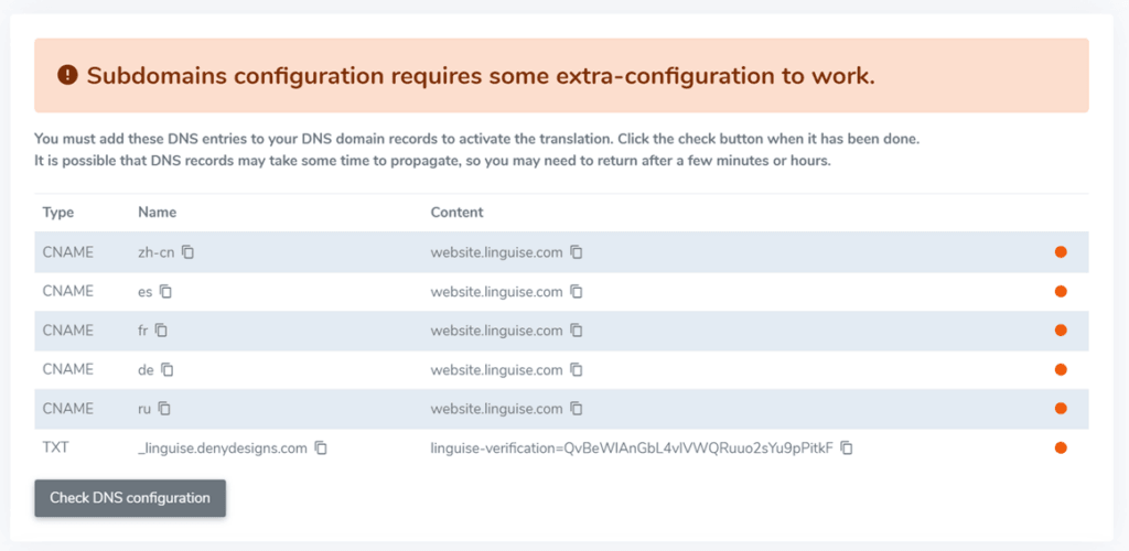 How to identify DNS issues with subdomains
