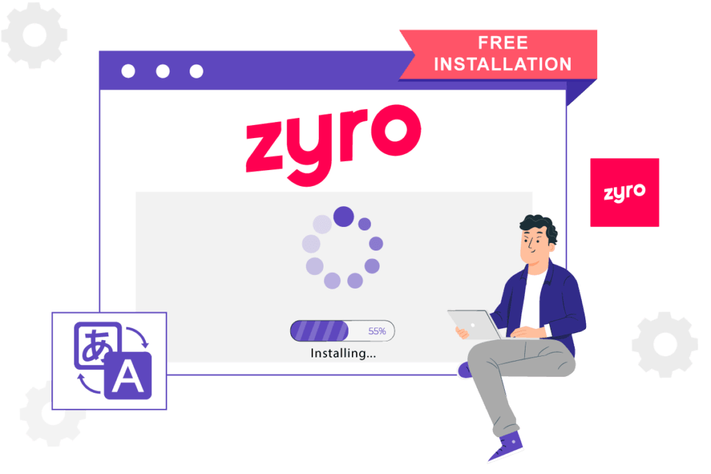 Translate automatically Zyro websites with Linguise