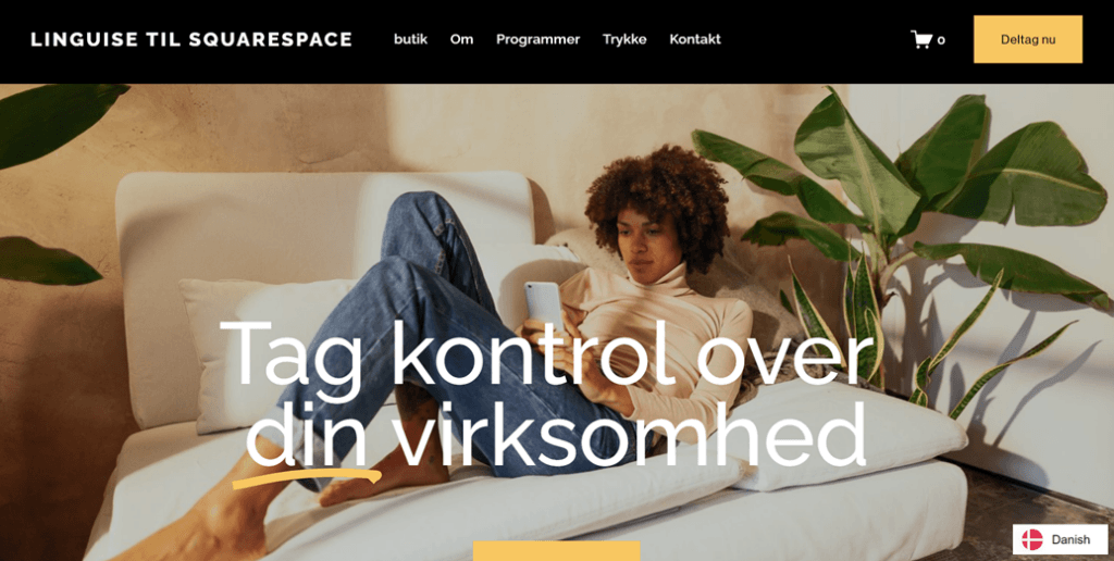 How to make a multilingual website Squarespace