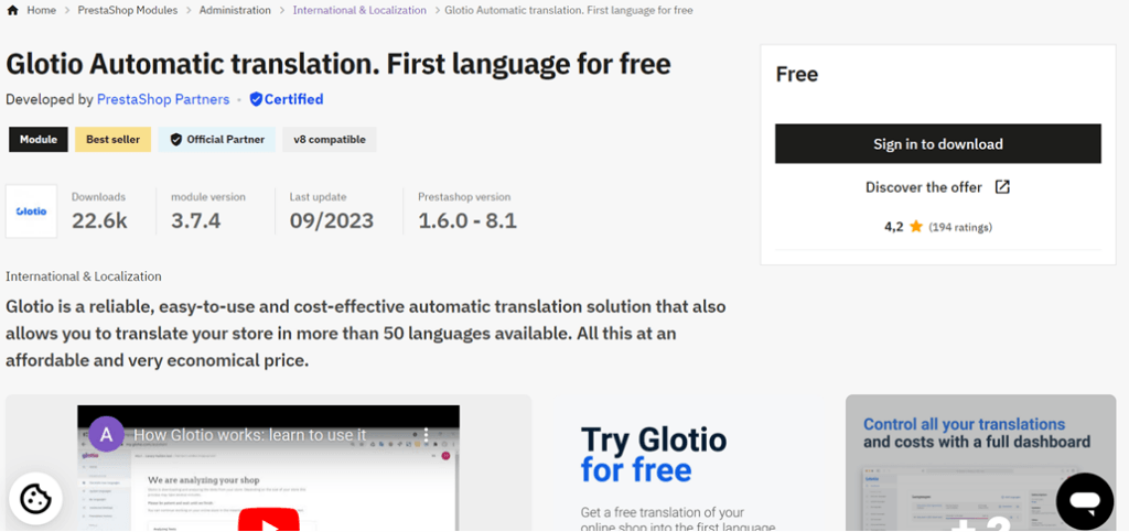 What are the best translation modules for PrestaShop