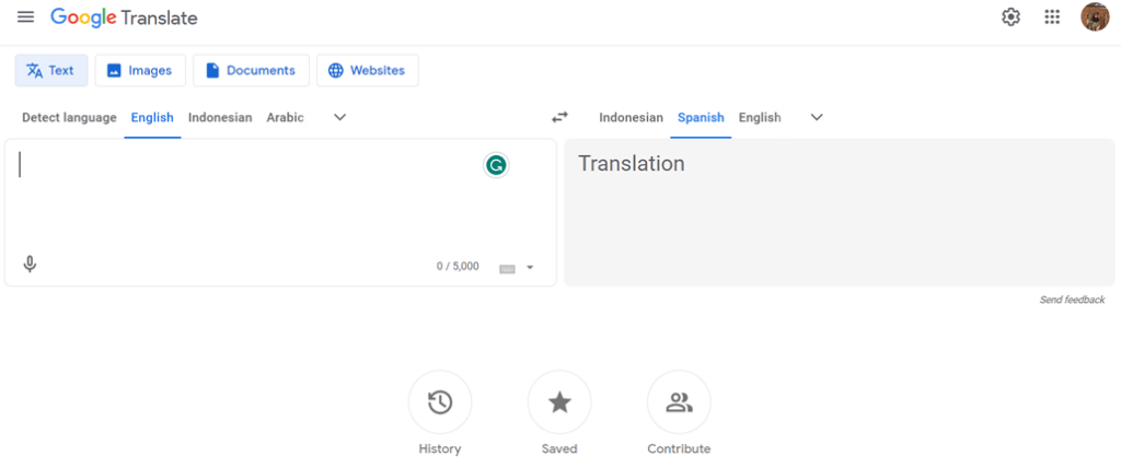 Google translate vs Google cloud AI translate