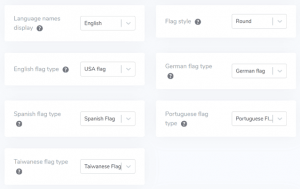 How to setup a language switcher on Moodle