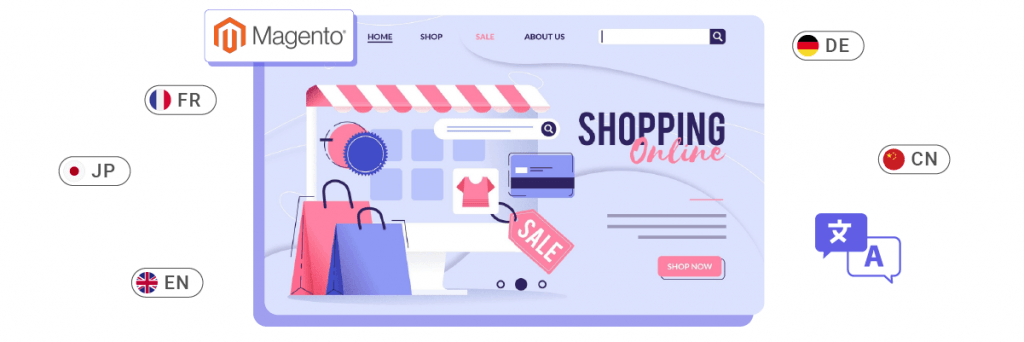 How to setup a language switcher on Magento