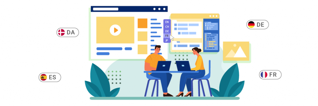 How to implement automatic translation on Duda