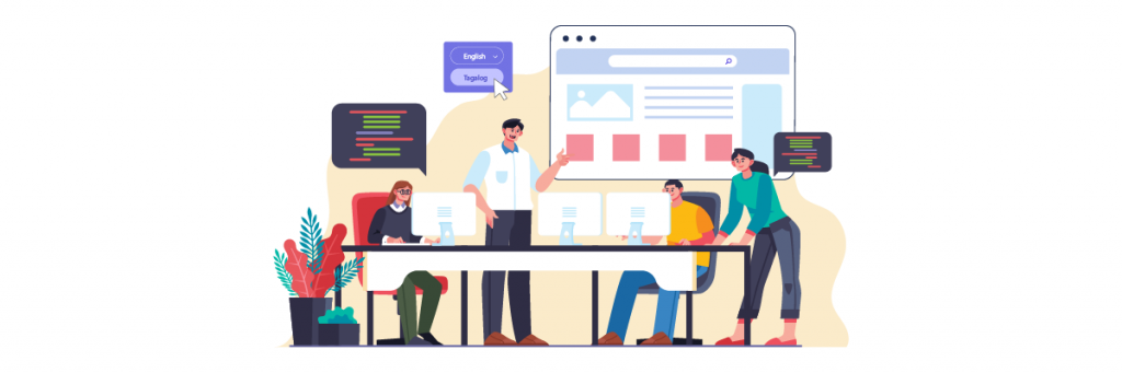 How to translate your website from English to Tagalog