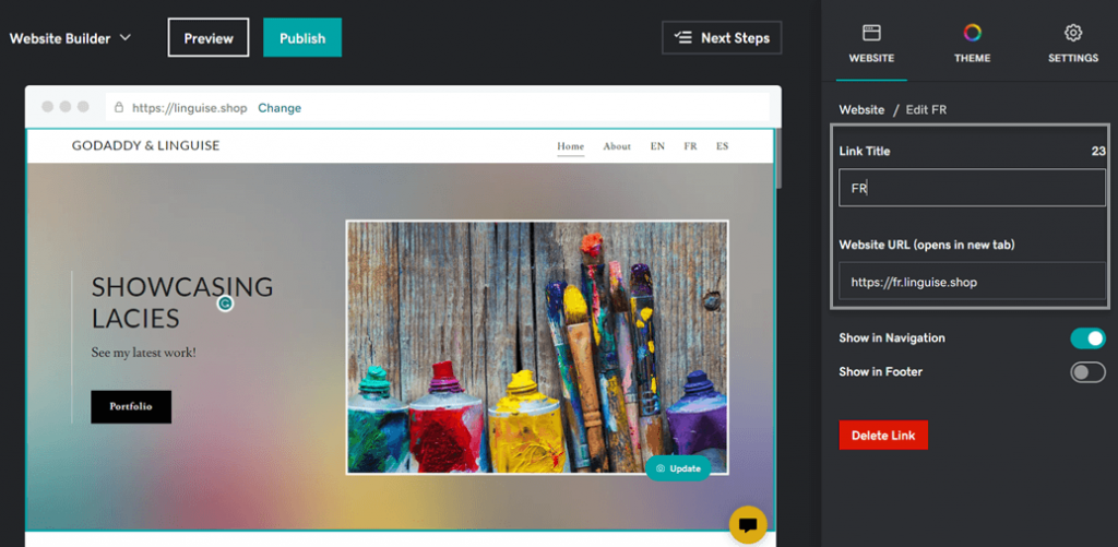 Erweiterte GoDaddy Integration: Nahtlose dynamische Übersetzung und ...