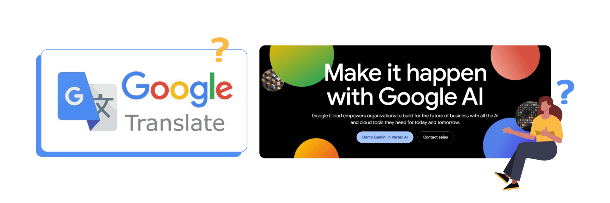 Google translate vs Google cloud AI translate