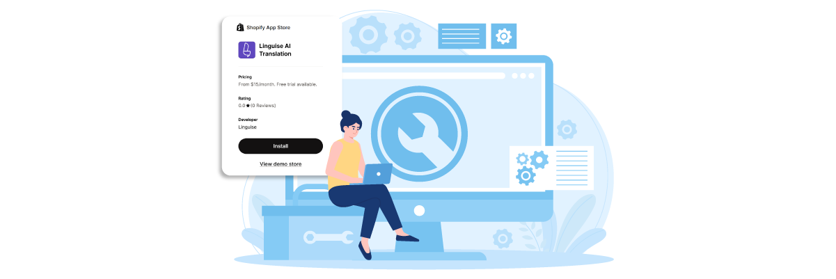 Official Linguise Shopify App for Your Multilingual Store